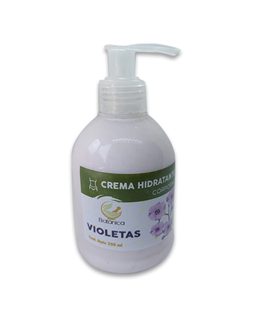 Crema Hidratante Corporal Violetas :: BOTANICA CDMX